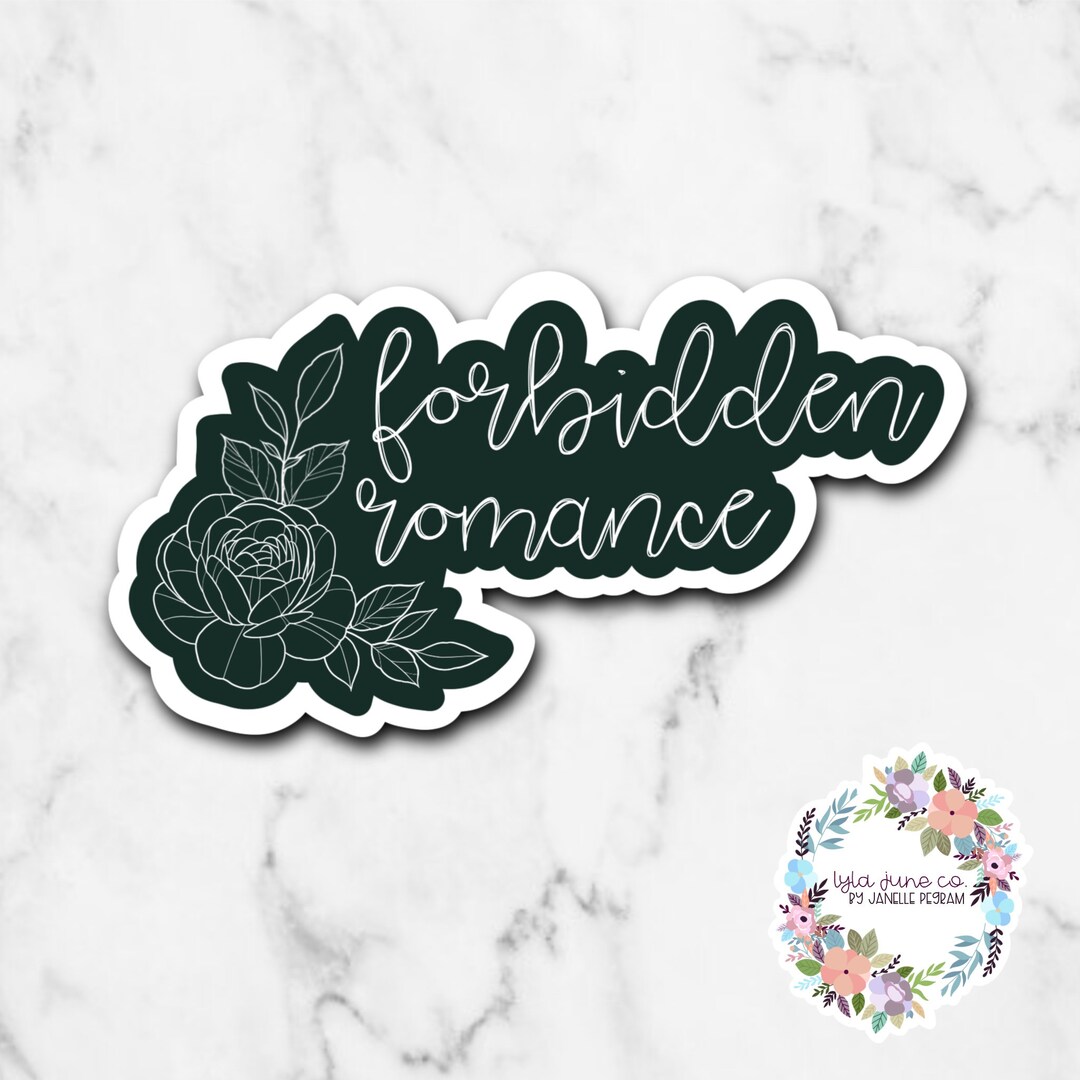 Forbidden Romance Trope Sticker / Book Lover Sticker / Reader - Etsy