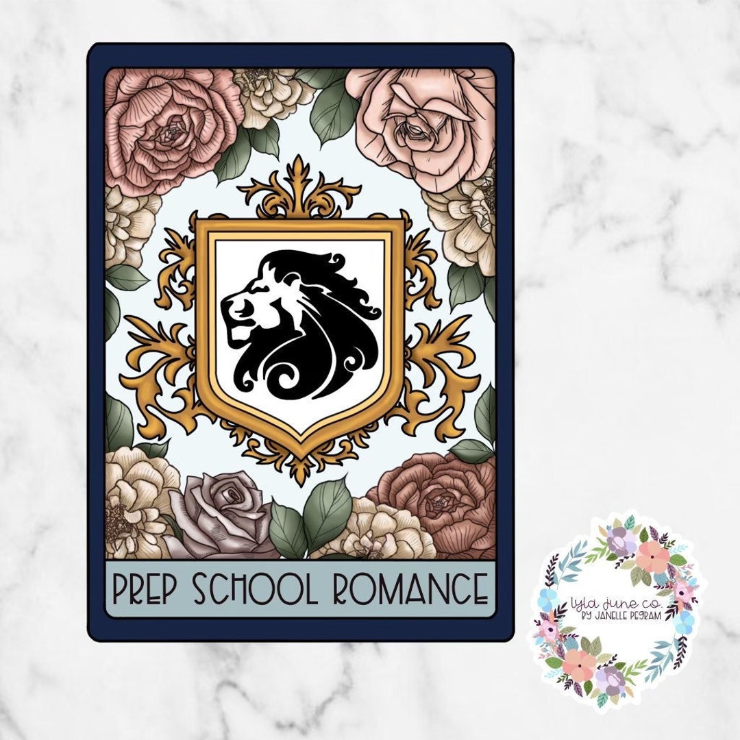 Prep School Romance Tarot Card Trope Sticker/ Book Lover - Etsy