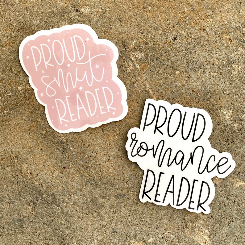 Proud Smut Reader Vinyl Sticker/ Romance Reader/ Booktok/ | Etsy
