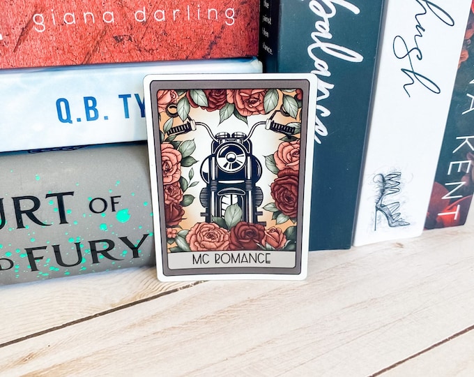 MC Romance Tarot Card Book Trope Magnet / Book Lover / Reader Trope ...