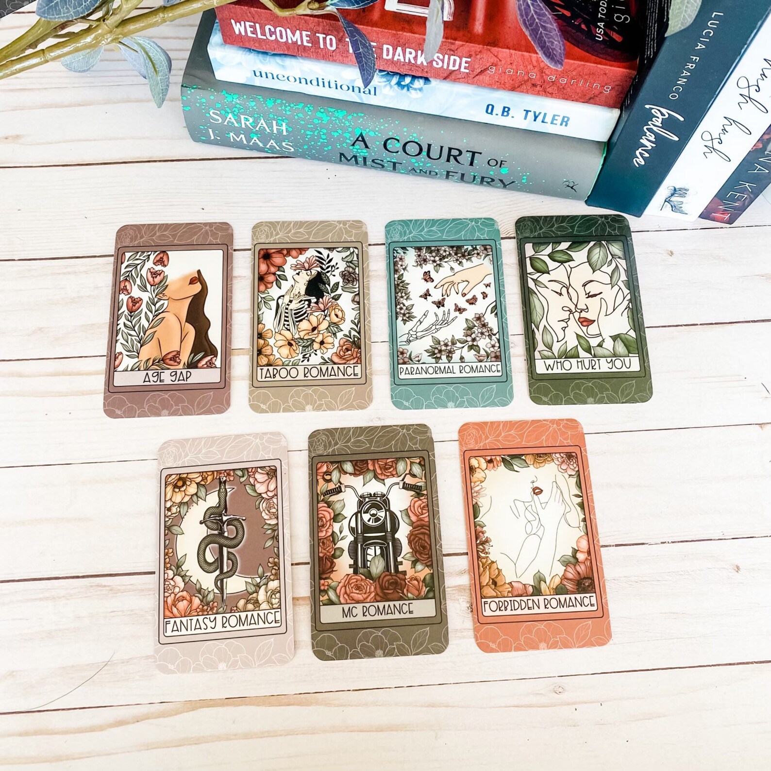 Choose Your Fate Vol. III / Reader Trope Tarot Cards / Age Gap - Etsy