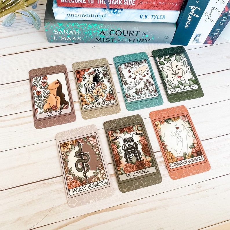 Choose Your Fate Vol. III / Reader Trope Tarot Cards / Age Gap - Etsy