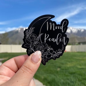 Mood Reader Sticker / Book Lover / Reader Trope / Book - Etsy
