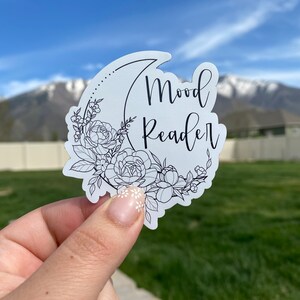 Mood Reader Sticker / Book Lover / Reader Trope / Book - Etsy