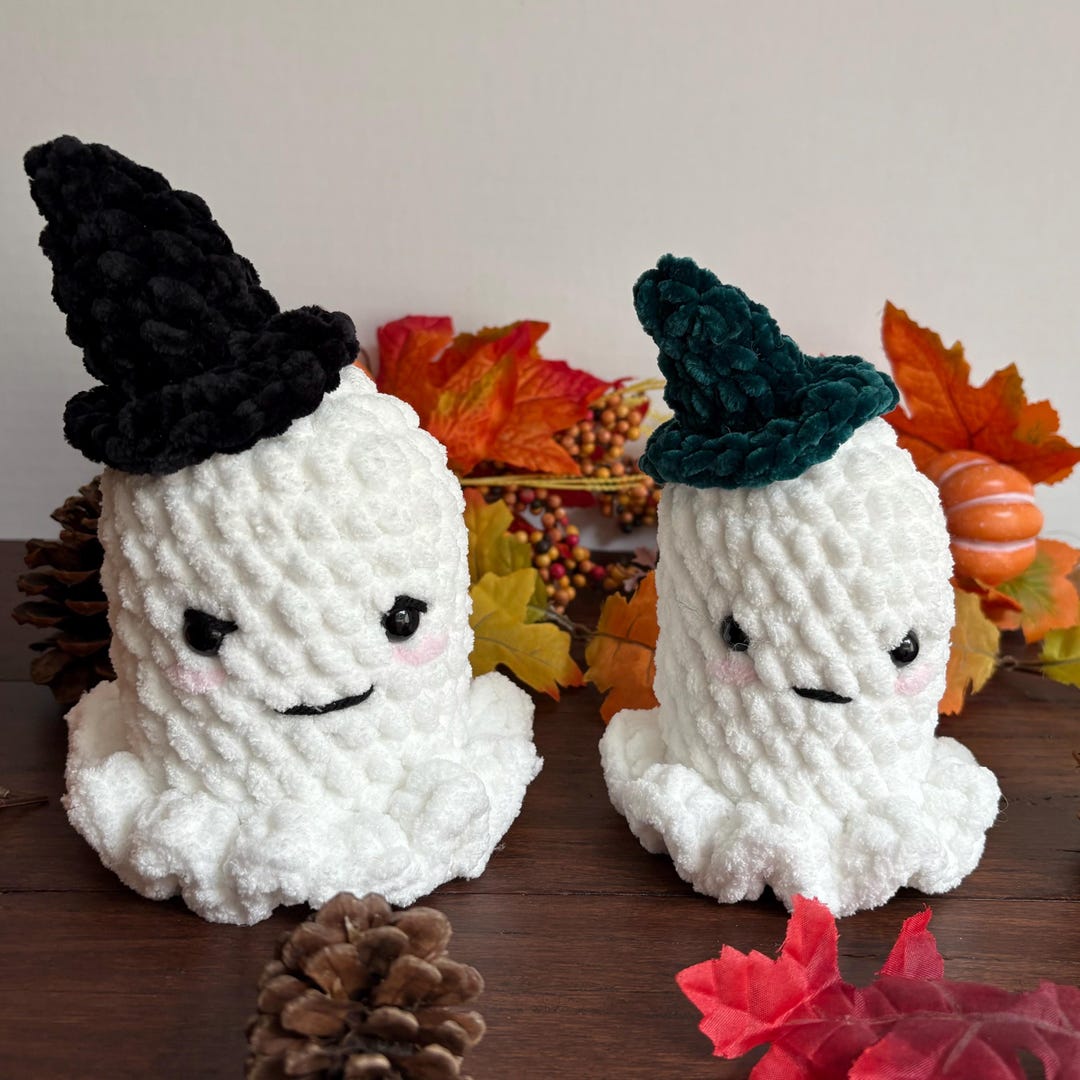 Ghostly Duo, Ghost Plushie, Gift for Kids, Room Decor - Etsy