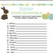 Easter Word Scramble, Easter Party Game, Easter Family Game, Word ...