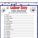 Labor Day Word Scramble, Party Game, Word Game, for Adults Kids, Family ...