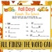 Fall Word Game, Autumn Party Game, Finish the Word Game, Educational ...