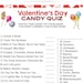 Valentines Day Candy Trivia Game, Virtual or Printable V-day Party Game ...