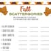 Fall Scattergories Game, Printable or Virtual Game for Adults and Kids ...