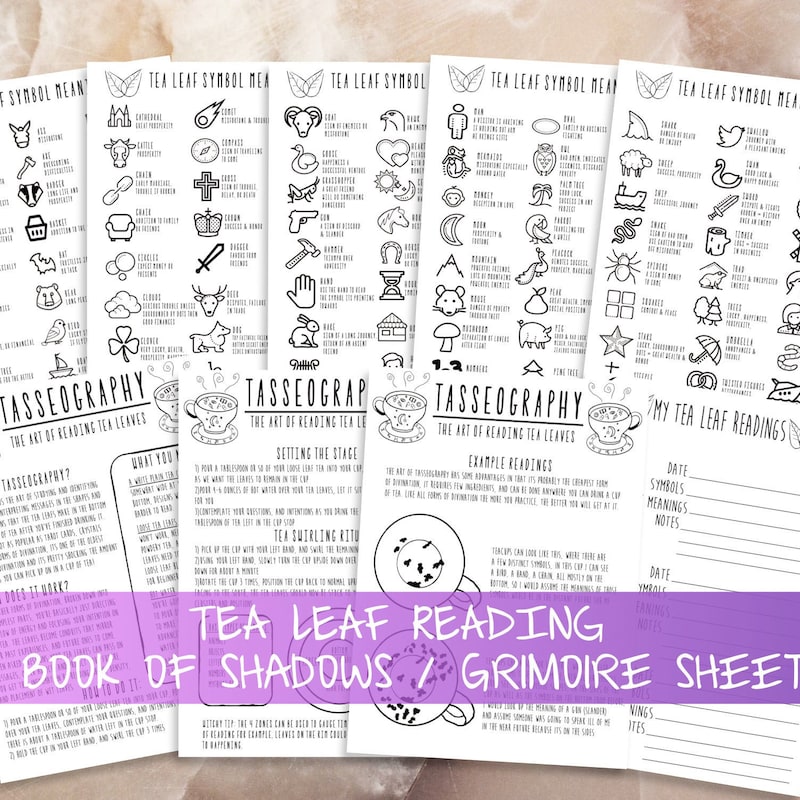 Tea Leaf Reading Kits - Etsy