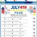 July 4th Family Feud Trivia Party Game, Family Reunion Quiz, Summer ...