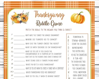 SCATTERGORIES Fall Game Printable Autumn Party Game - Etsy