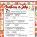 Christmas Trivia Game, Printable or Virtual Holiday Party Game for Kids ...