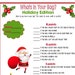 Christmas Whats in Your Purse Game, Printable or Virtual Holiday Party ...