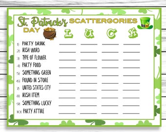 St Patricks Day Game, St Patrick's Day Emoji Pictionary, St Patricks ...