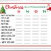 Christmas Scattergories Game, Printable or Virtual Holiday Party Game ...
