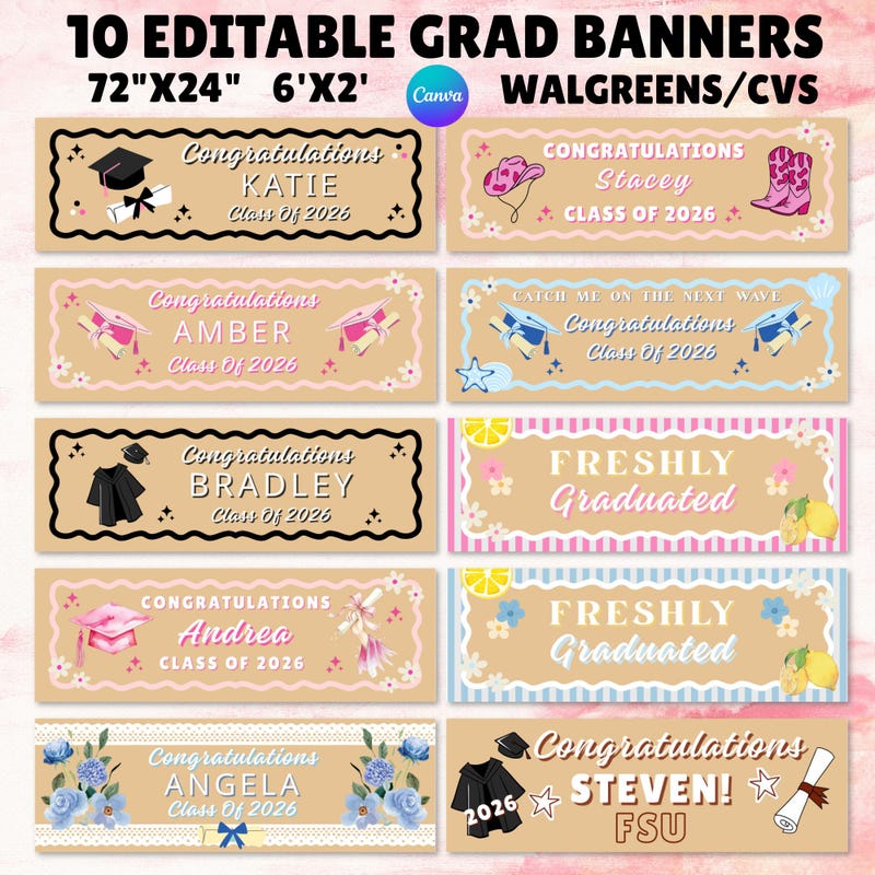 Graduation Cvs Banner - Etsy
