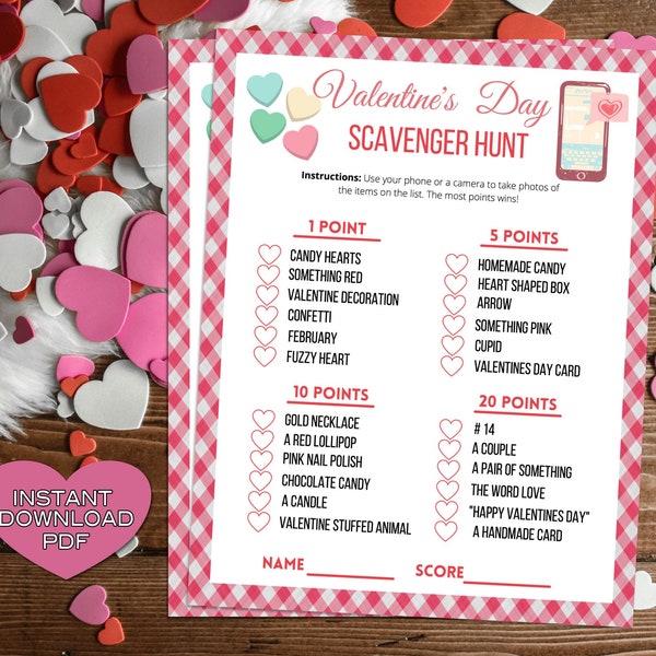 Office Scavenger Hunt - Etsy