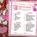 Valentines Whats in Your Purse Bag Game -classroom Office Valentines ...