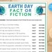 Printable Earth Day Fact or Fiction Game | Classroom Office Seniors ...