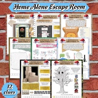 Christmas Escape Room: Family Holiday Party Game (printable) - Etsy Canada