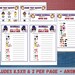 Printable Baseball Team Party Games Bundle World Series MLB Quizzes ...