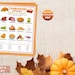 Thanksgiving Dinner Price is Right Printable Trivia Game, Group Game ...