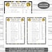 New Years Trivia Quiz Game, Printable or Virtual Holiday Party Game for ...