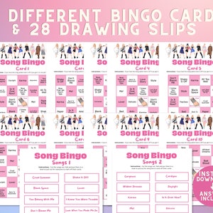 Printable Swiftie Fans Party Games Mega Bundle | Tween Teen Sleepover ...
