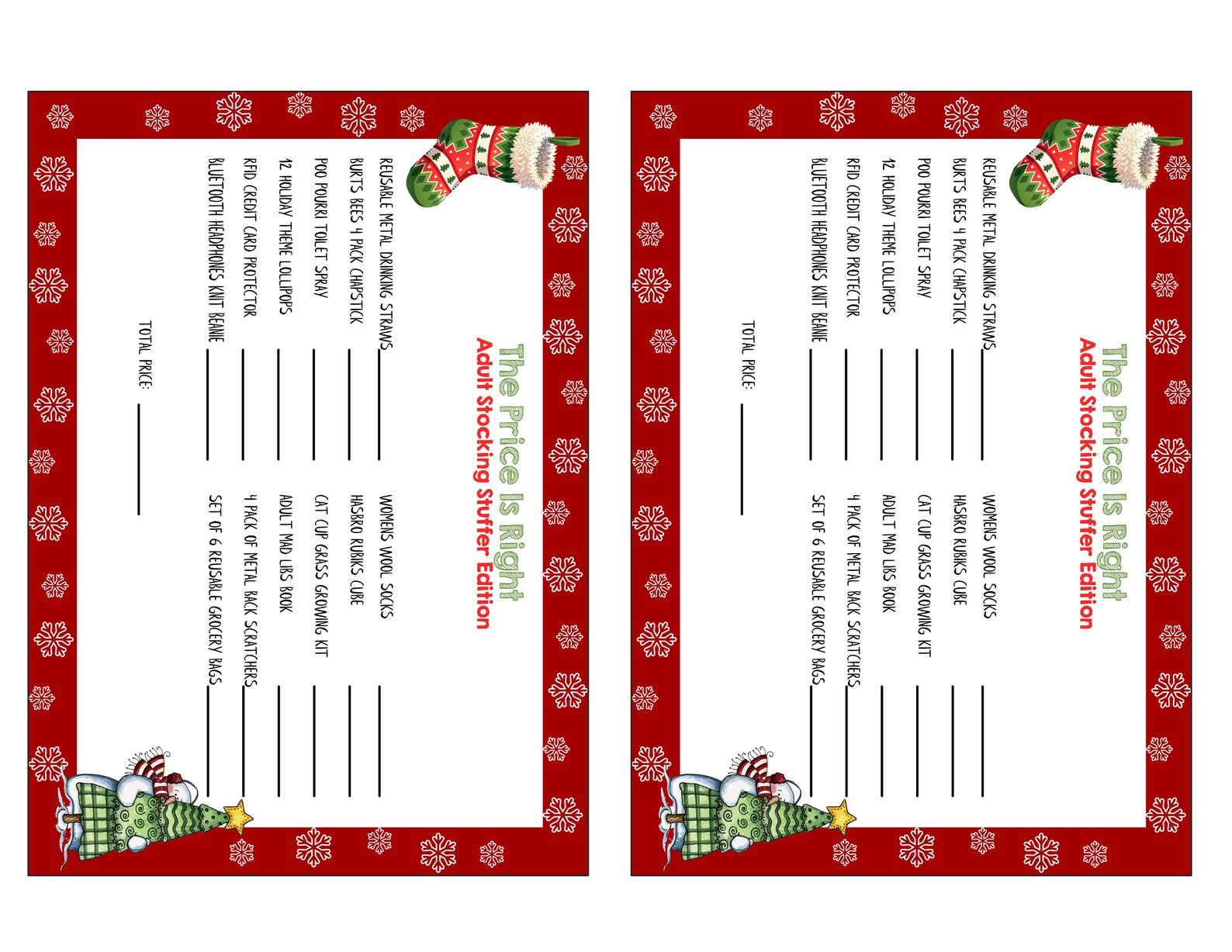 Christmas Party Games Pack Christmas Party Activities - Etsy
