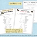 Printable Class Reunion Games Editable Reunion Template - Etsy