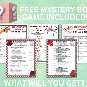 Whats Your Kentucky Derby Horse Name Game | Triple Crown Party Game ...