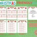 Family Friendly Feud Christmas Trivia Printable Game - Etsy