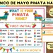 Printable Cinco De Mayo Whats Your Piñata Name Tag Game Fun Quiz for ...