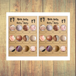 Beer Belly Baby Belly Game, Pregnant or Beer Belly Game,rustic Baby ...