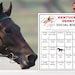 Kentucky Derby Find the Guest Bingo Game Triple Crown Party - Etsy