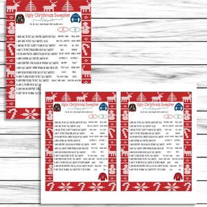 Christmas Games, Ugly Sweater Games, Christmas Party Trivia, Xmas Party ...