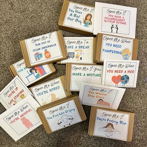 Editable Open When Envelopes for College Students | Long Distance Open ...