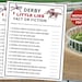 Kentucky Derby Fact or Fiction Game Belmont Party Quiz - Etsy