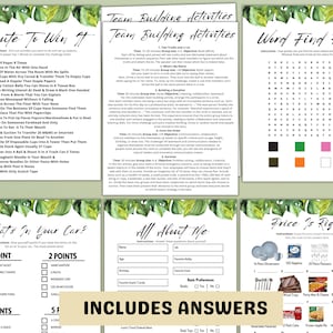 Printable Dinner Party Games | Dinner Games Bundle | Dinner Table Group ...