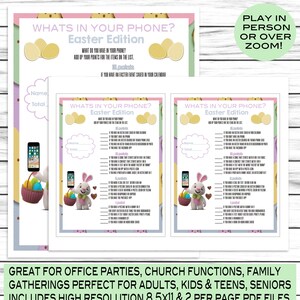 16 Easter Games, Spring Party Games, Trivia, Adults, Kids, Family Games ...