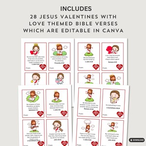 Editable Jesus Valentines Day Cards | Christian Scripture Valentines ...