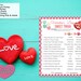 Valentines Day Fun Sweets Trivia Game classroom Office Party Game for ...
