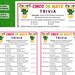 Printable Cinco De Mayo Trivia Party Game | Instant Download Classroom ...