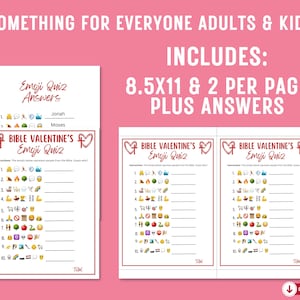 Valentines Printable Bible Games Bundle , Christian Valentine Day Games ...