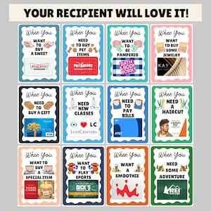 Editable Graduation College Gift Card Book Template | Customize DIY ...