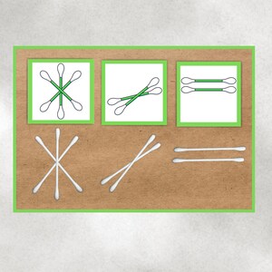 Printable Cotton Swab Pattern Cards | Toddler Quiet Time Activity ...