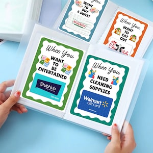 Editable Graduation College Gift Card Book Template | Customize DIY ...