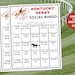 Kentucky Derby Find the Guest Bingo Game Triple Crown Party - Etsy